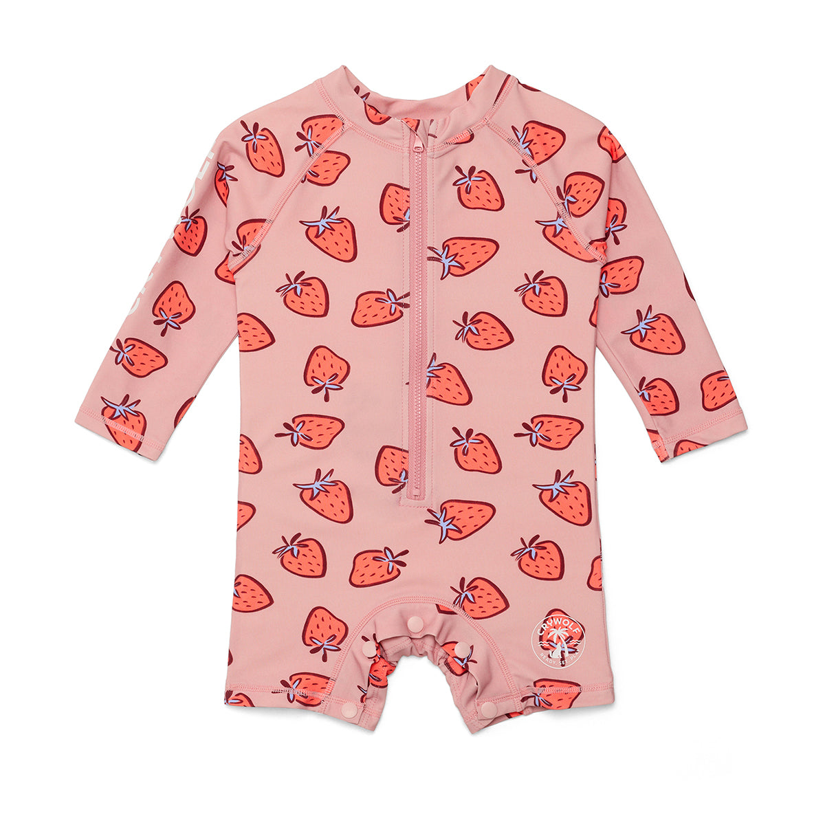 Crywolf Rash Suit - Strawberry Splash | Raspberry Lane – Raspberry Lane Boutique